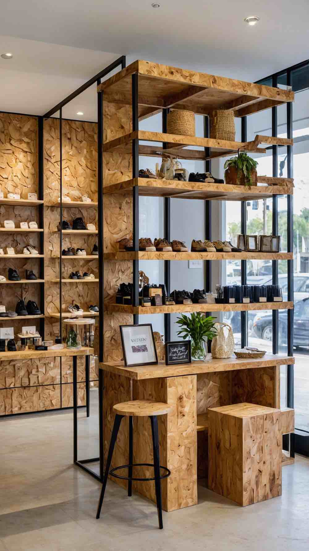 L’OSB en décoration intérieure : un matériau brut au potentiel insoupçonné